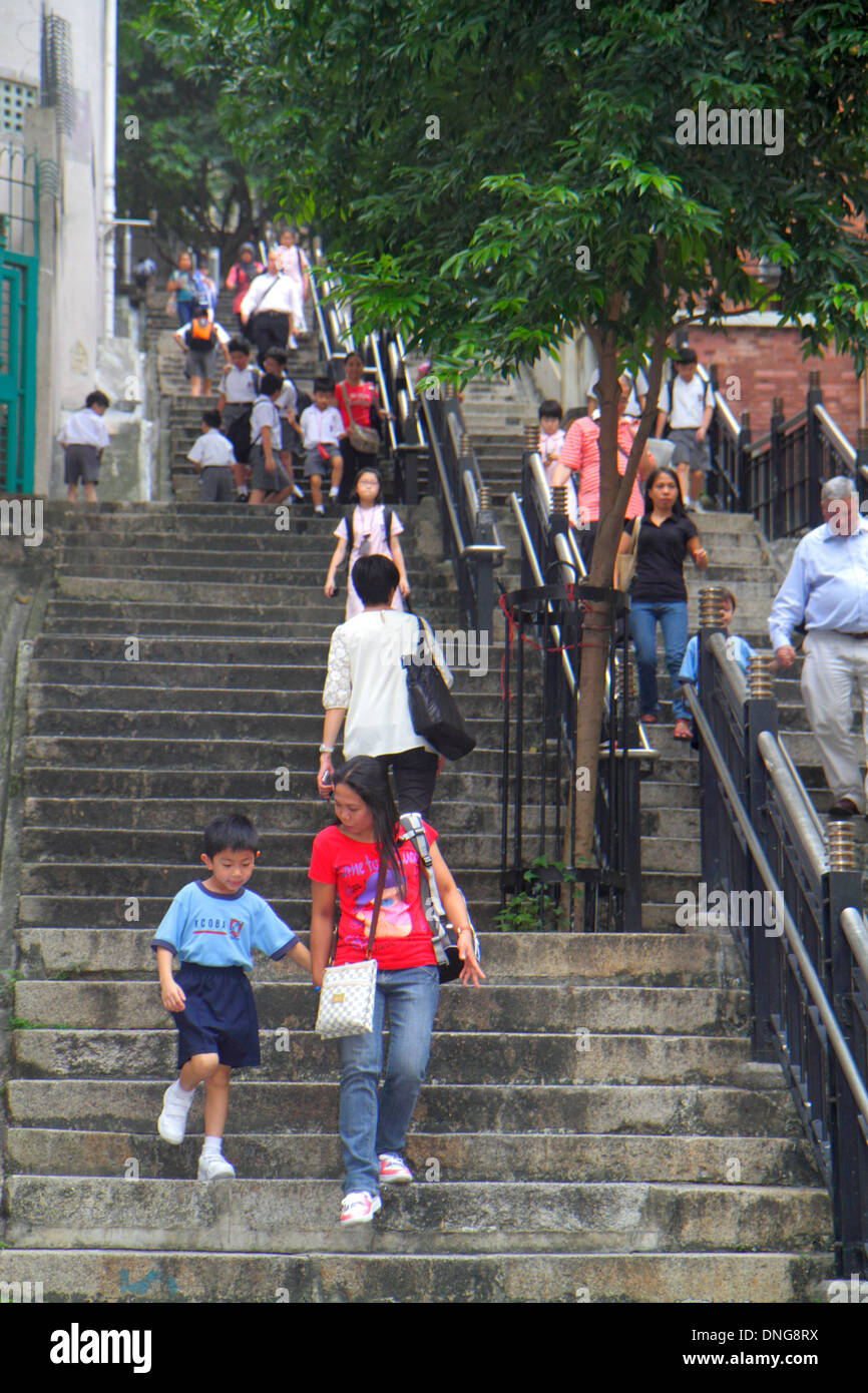 Hong Kong China,HK,Asia,Chinese,Oriental,Island,Sheung Wan,Mid Levels ...