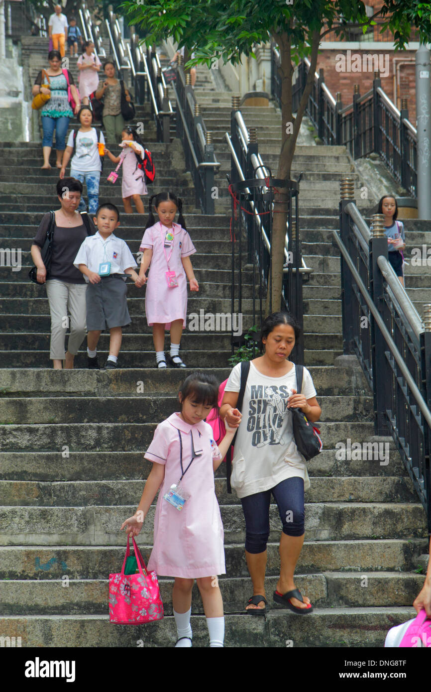 Hong Kong China,HK,Asia,Chinese,Oriental,Island,Sheung Wan,Mid Levels ...