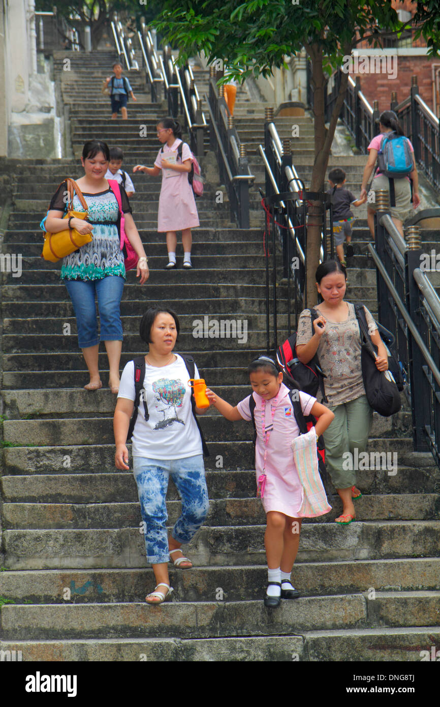 Hong Kong China,HK,Asia,Chinese,Oriental,Island,Sheung Wan,Mid Levels ...