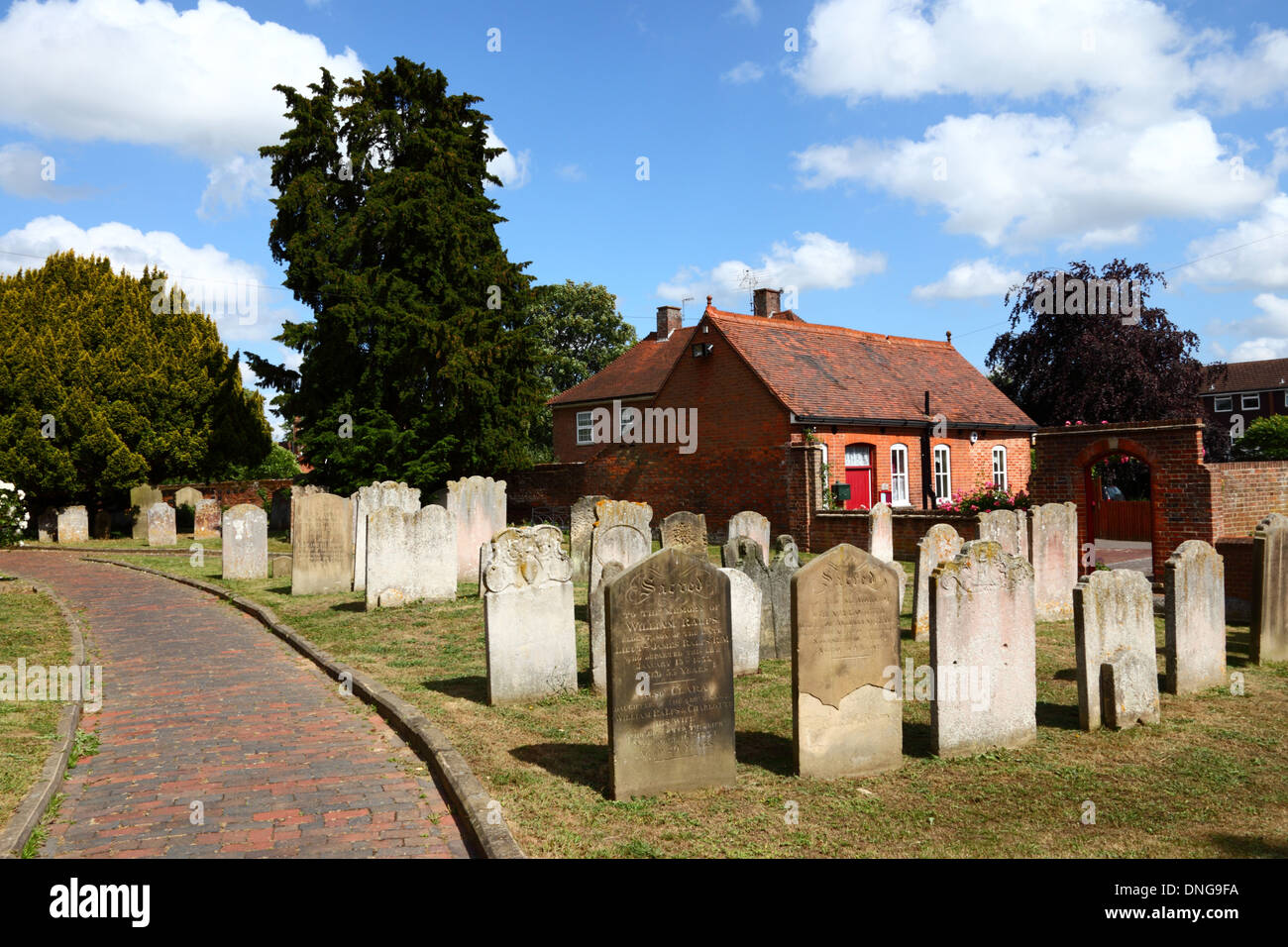 Cemetery next to St Peter & St Paul parish church, Tonbridge, Kent ...