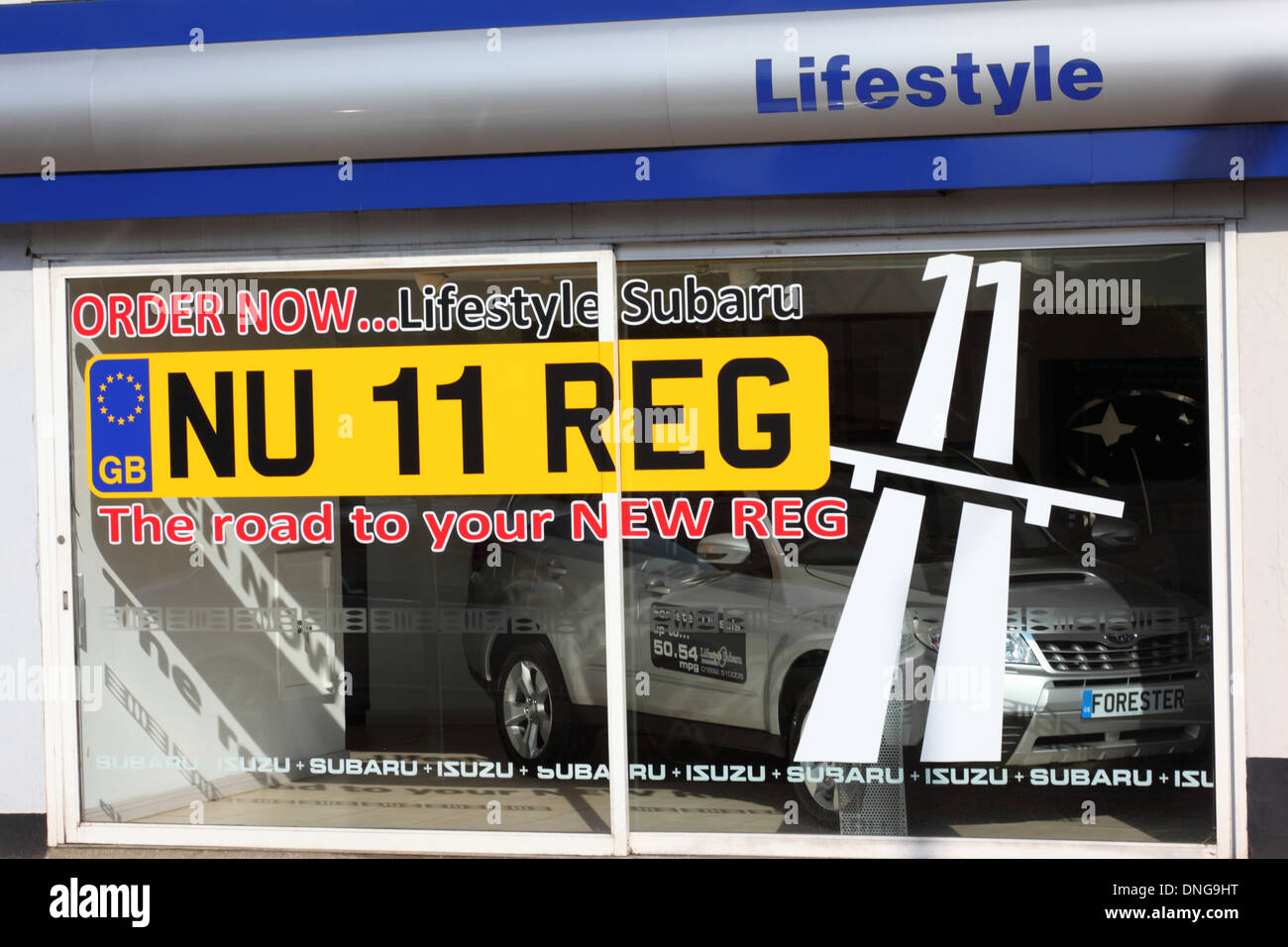 License plate display hi-res stock photography and images - Alamy