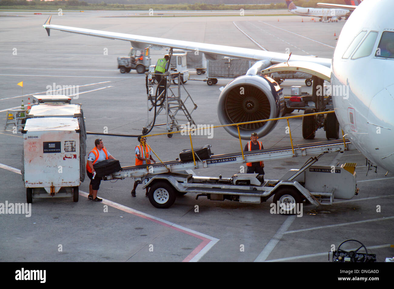 Charlotte douglas international airport clt terminal gate hi-res stock ...