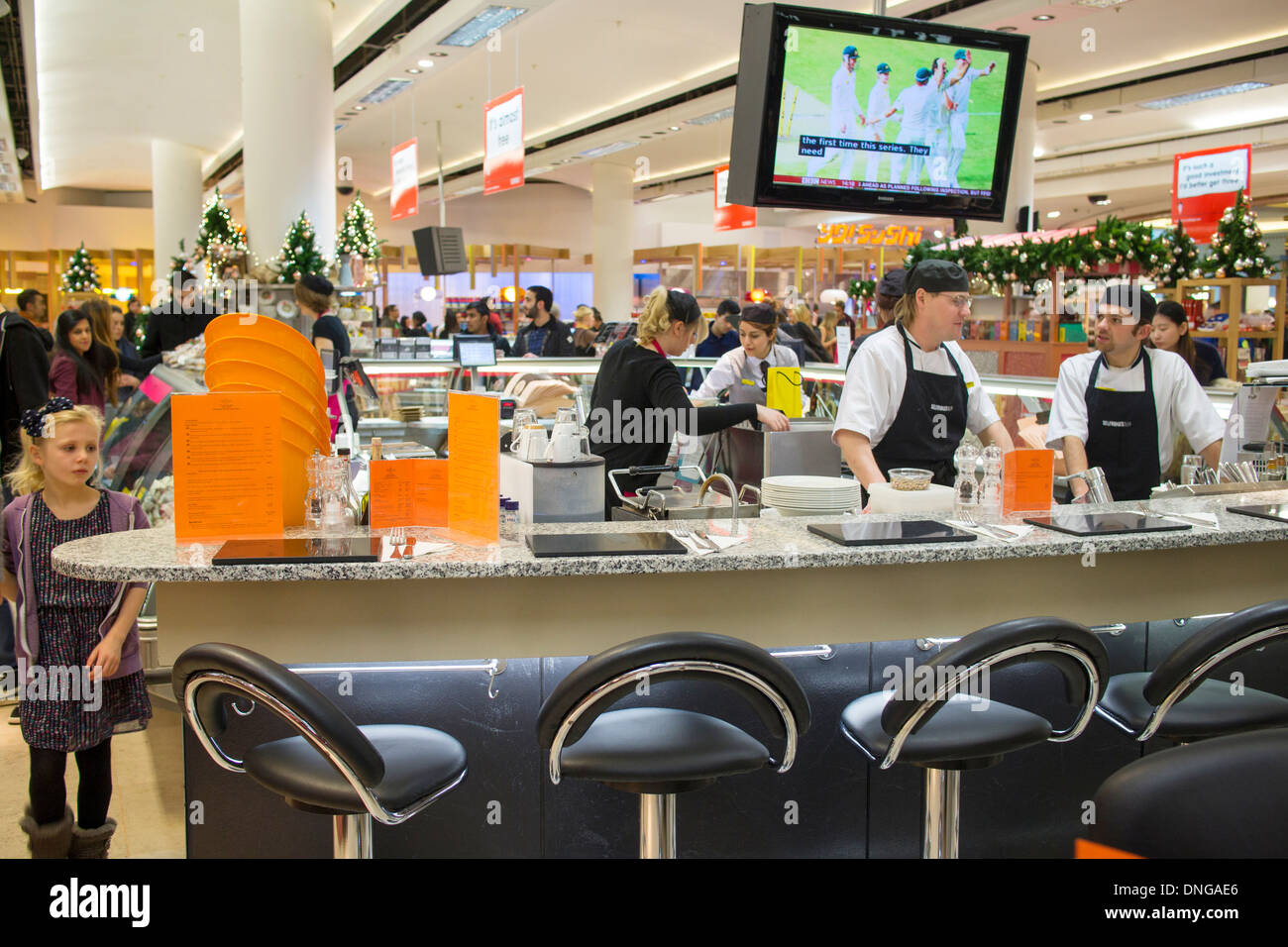 Inside the Intu Trafford Centre indoor shopping complex in Dumplington ...