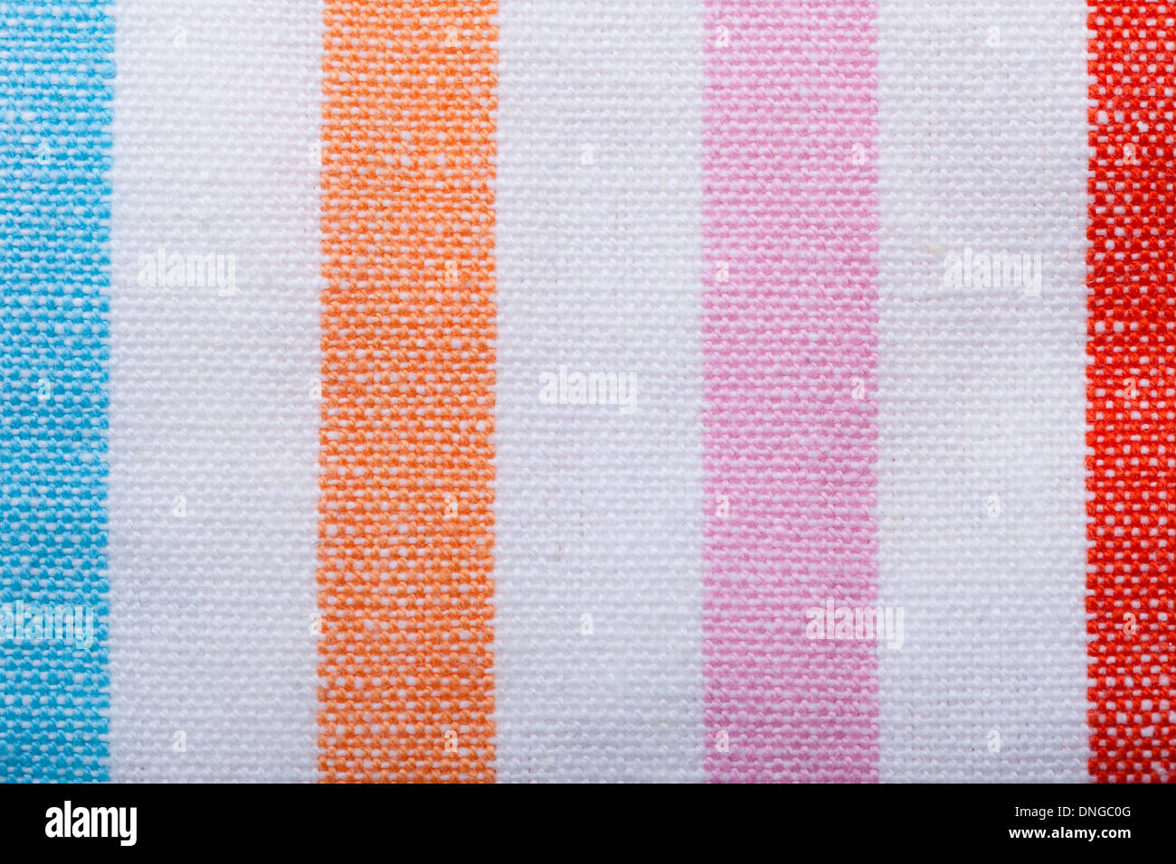 Closeup colorful striped fabric textile as background texture or stripe ...