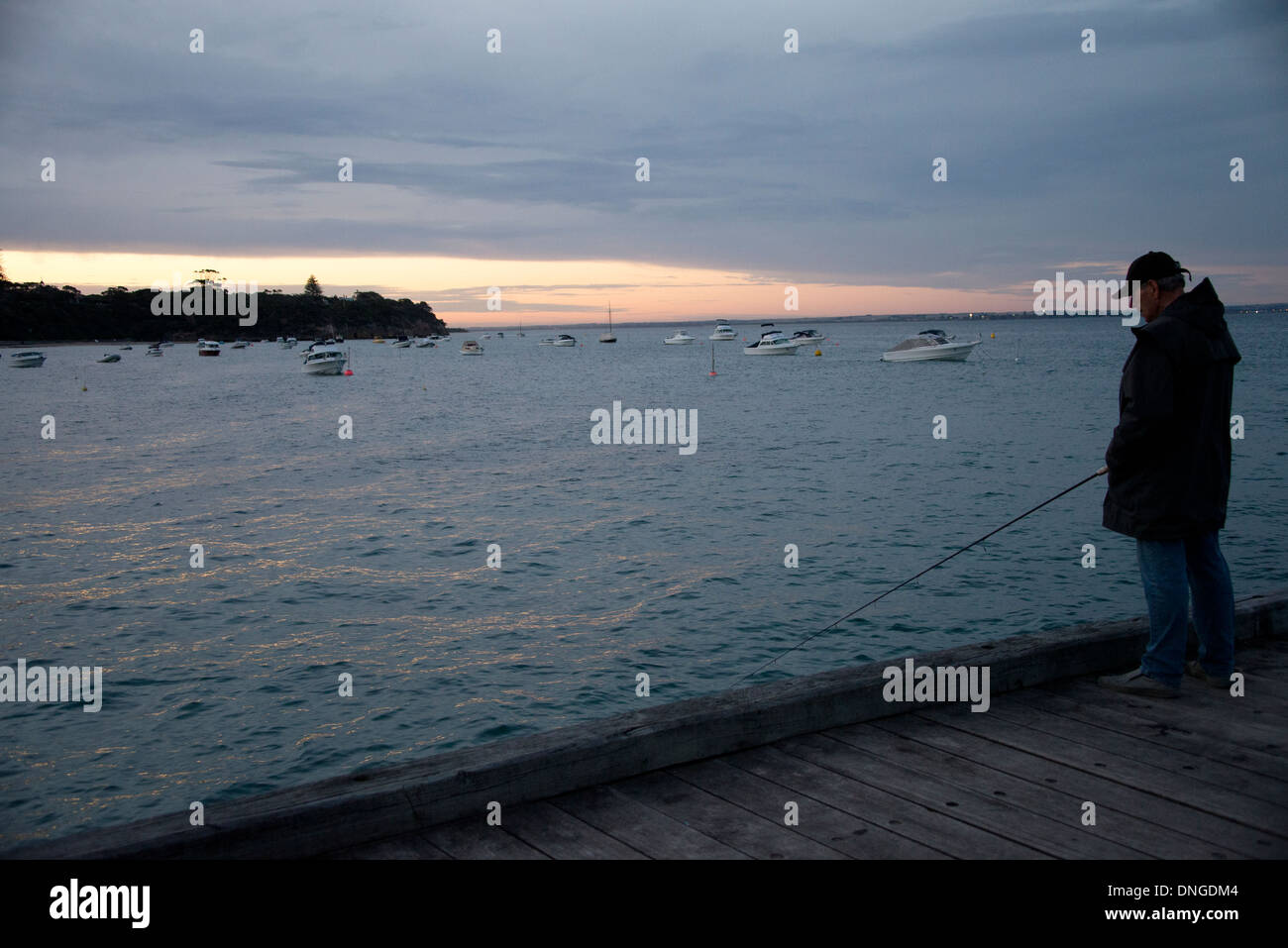 sunset ocean on the beach with iconic rock formations Stock Photo - Alamy