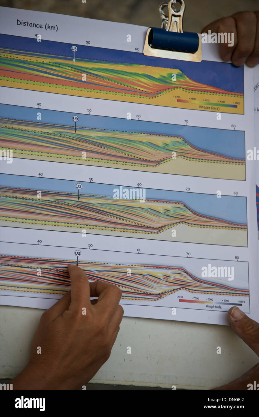 Geologist study rock formation hi-res stock photography and images - Alamy