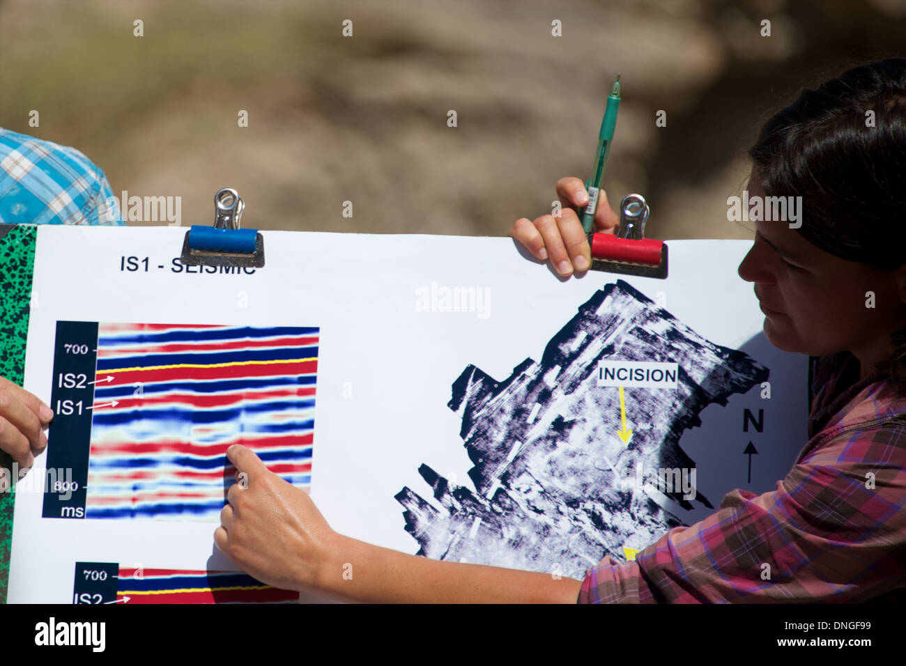 Geologist study rock formation hi-res stock photography and images - Alamy