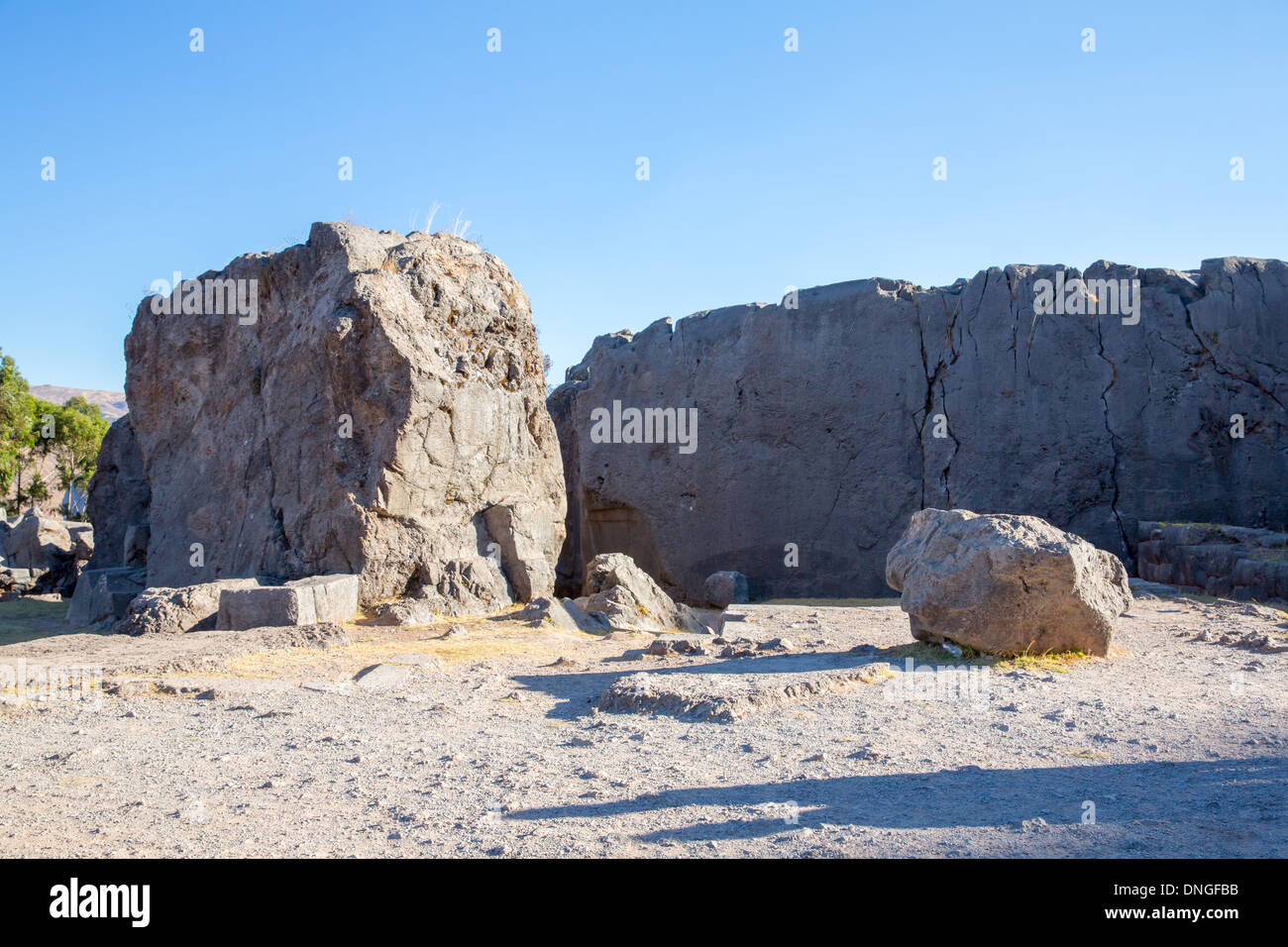 Peru Qenko located at Archaeological Park of Saqsaywaman.South America ...