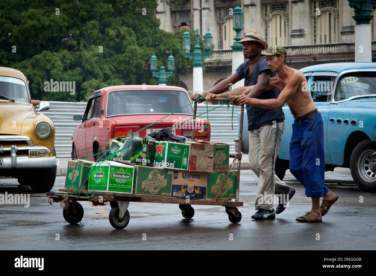 Man transporting hi-res stock photography and images - Alamy