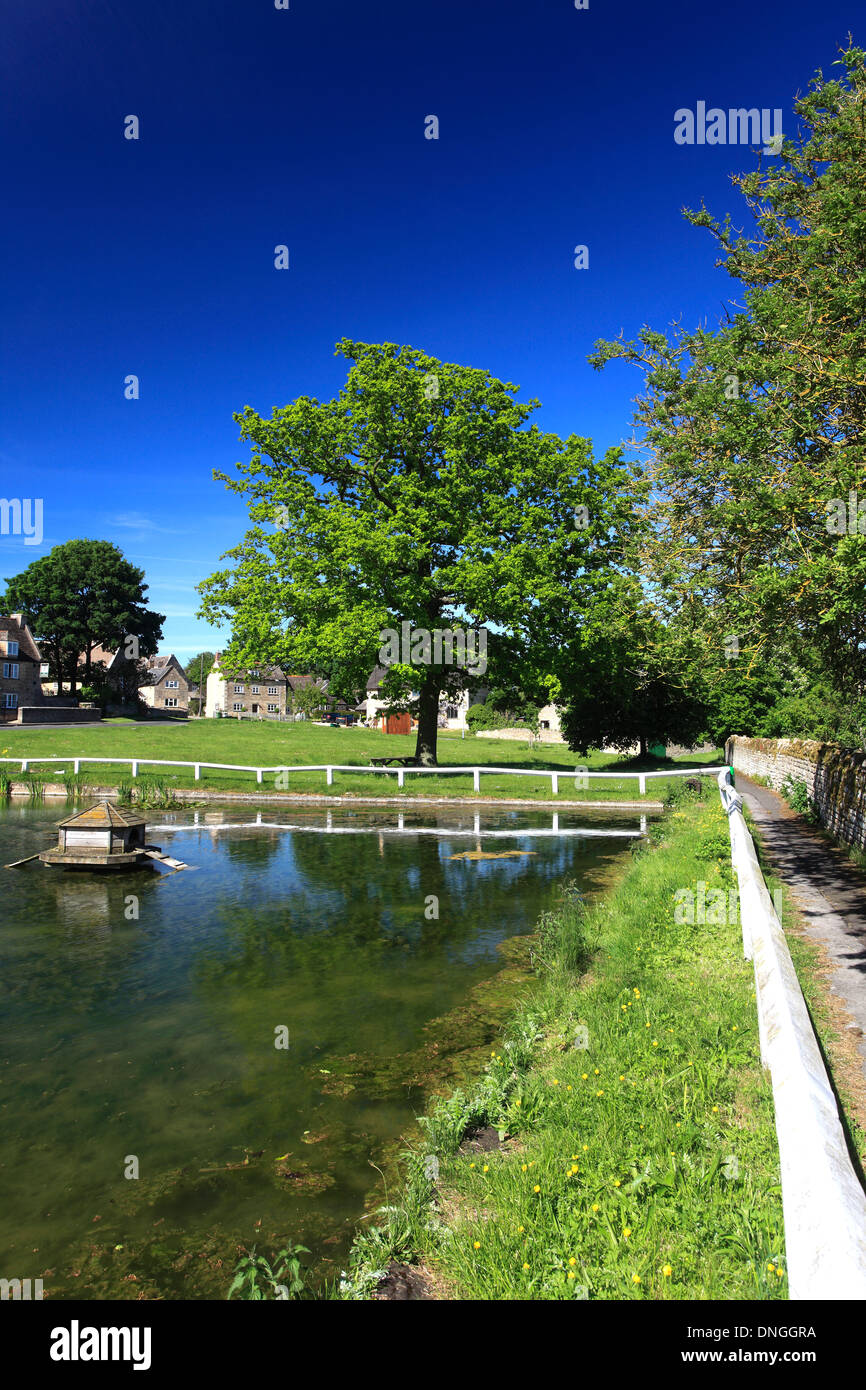 Summer view over Barrowden village, Rutland County, England, UK Stock ...
