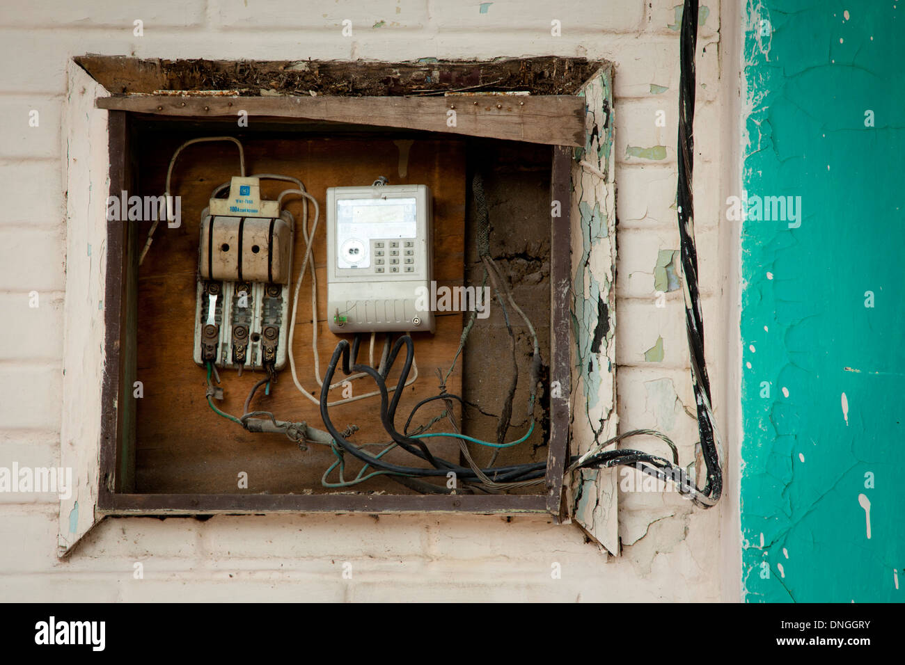 Electrics in Cuba Stock Photo - Alamy