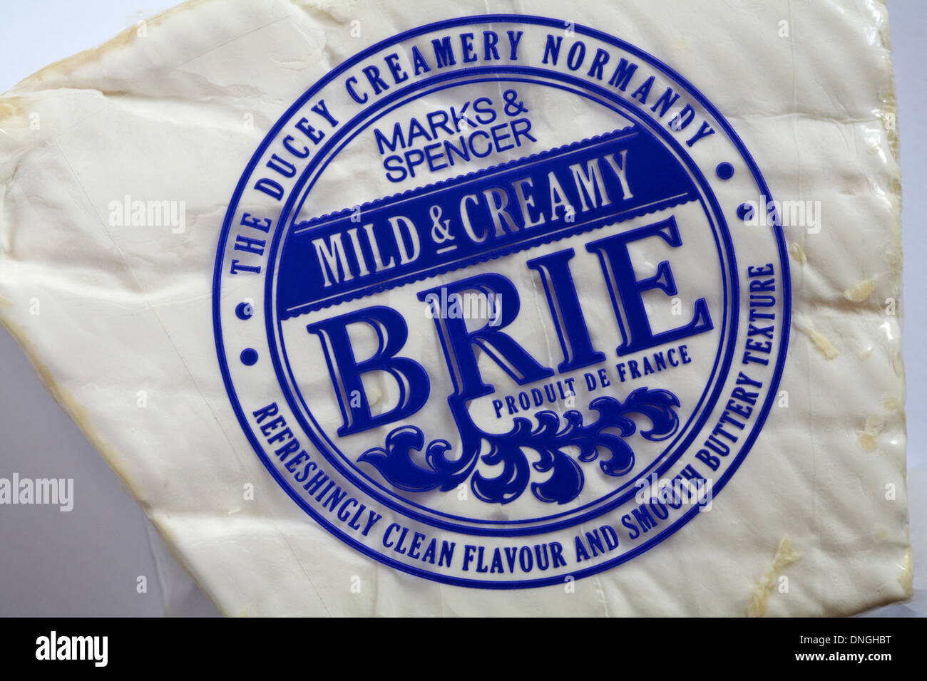 Marks & Spencer mild & creamy Brie cheese produit de France The Ducey ...