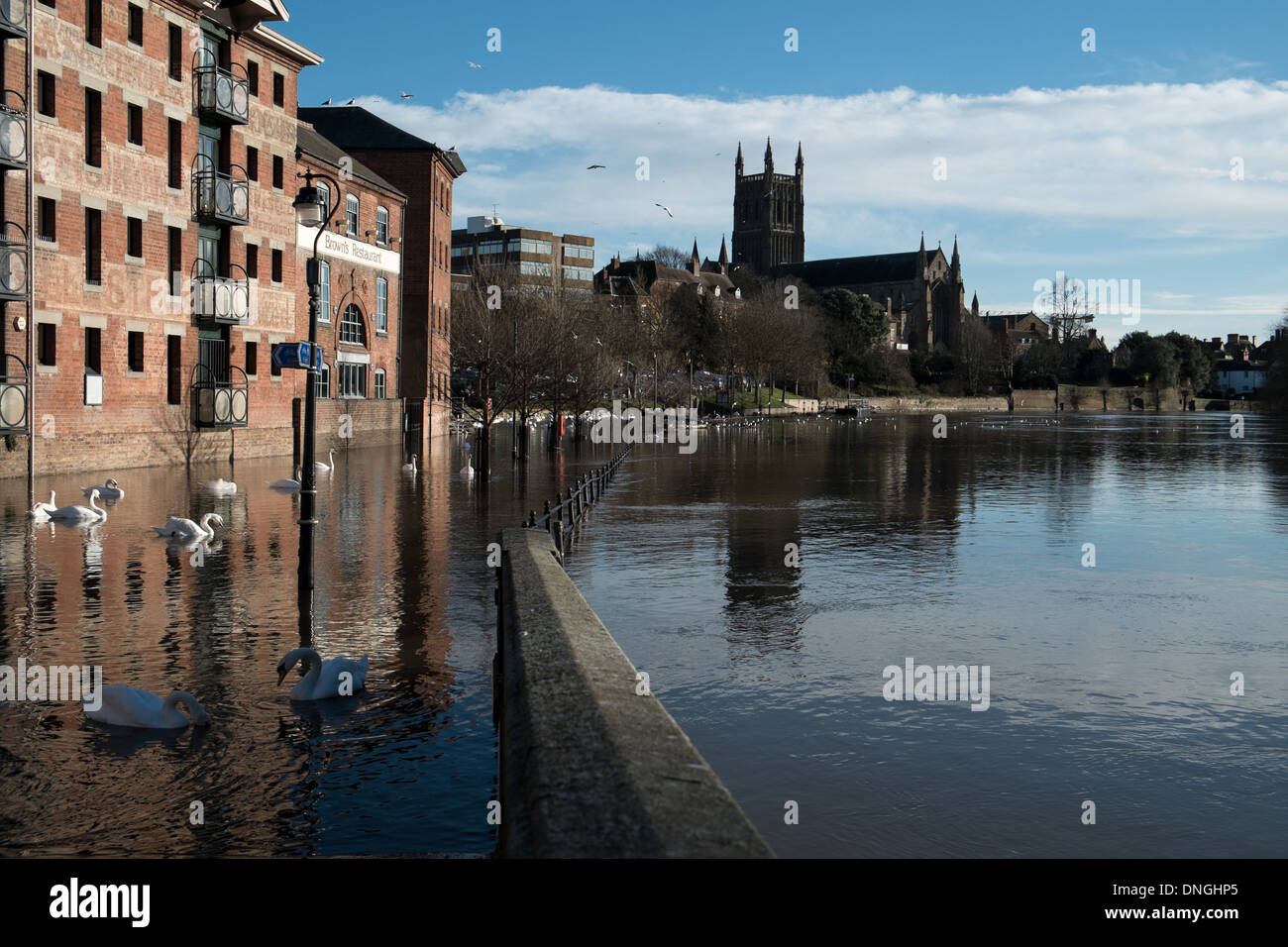 Worcester flooding hi-res stock photography and images - Alamy