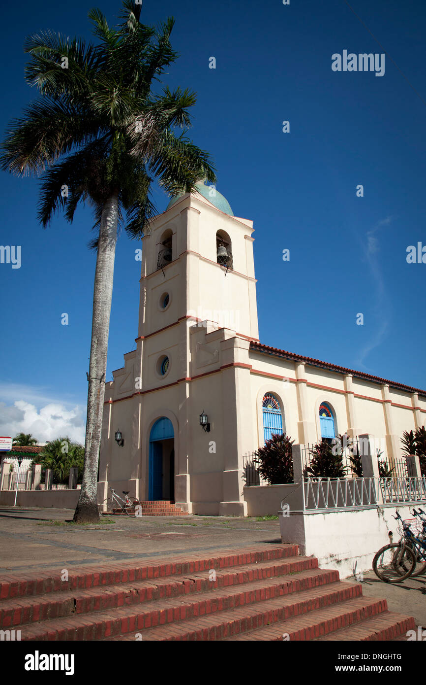 Vinales church in Cuba Stock Photo - Alamy