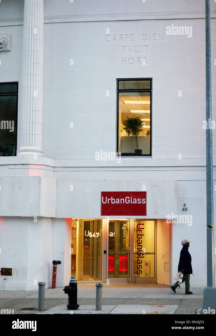 urban glass building in Brooklyn NY Stock Photo - Alamy