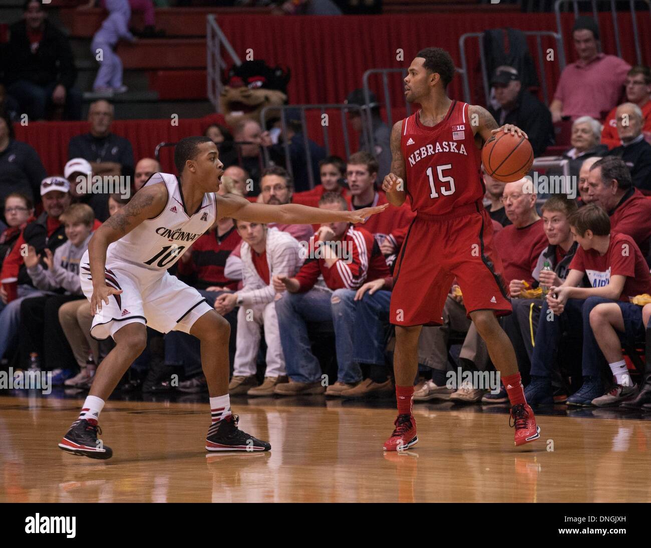 Cincinnati, OH, USA. 28th Dec, 2013. Nebraska Cornhuskers guard Ray ...
