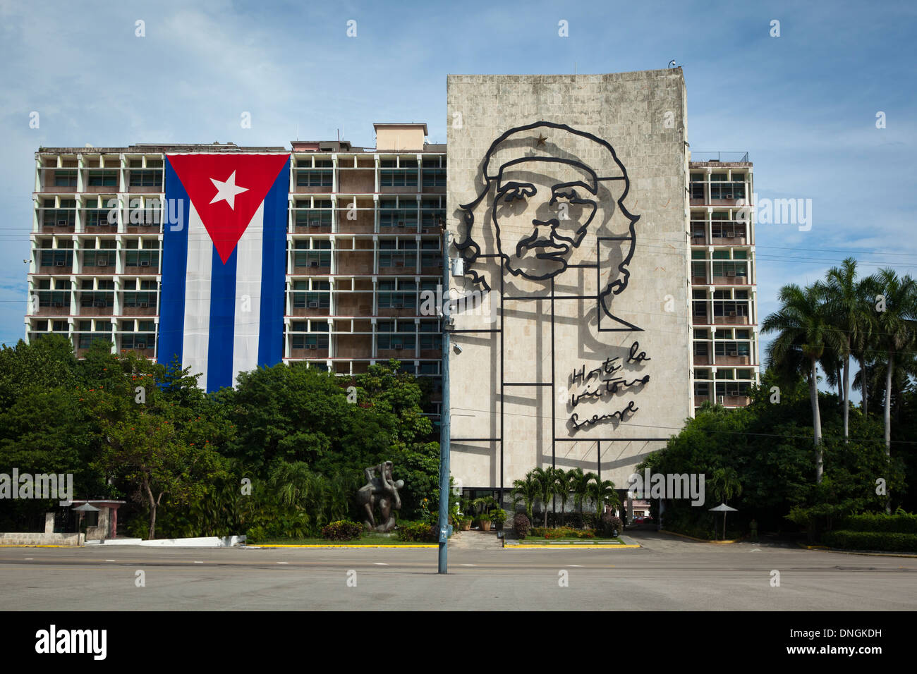 Che Guevara building, revolution square, Havana Stock Photo - Alamy
