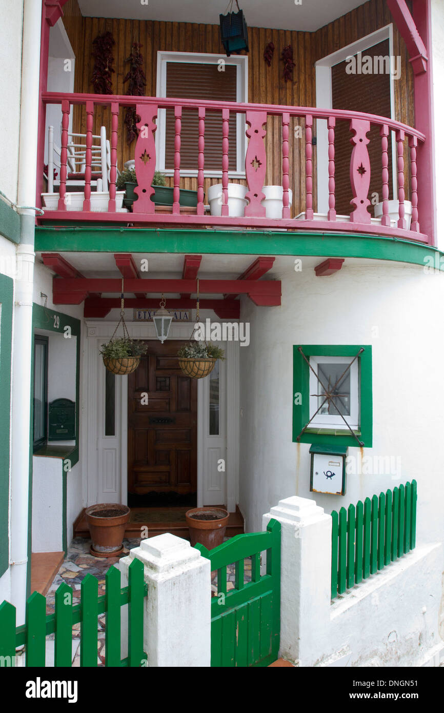 Getxo, old village house Algorta Biscay province. Vizcaya, Basque ...