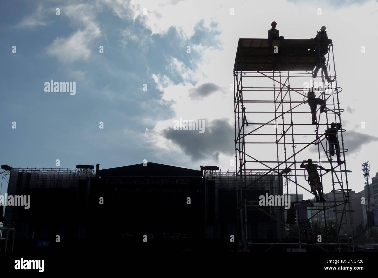 Stage scaffold hi-res stock photography and images - Alamy