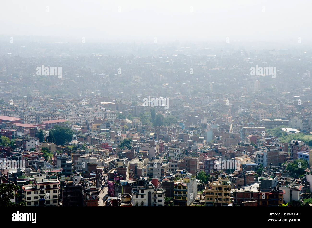 A view of Kathmandu, Nepal Stock Photo - Alamy