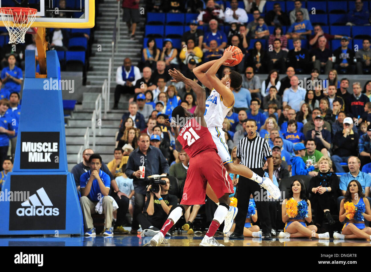 Los Angeles, CA, USA. 28th Dec, 2013. UCLA Bruins guard/forward Kyle ...