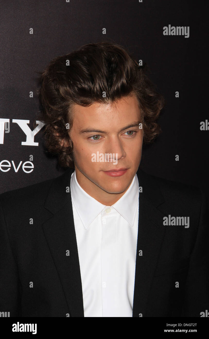 Singer Harry Styles of the UK group 'One Direction' Stock Photo - Alamy