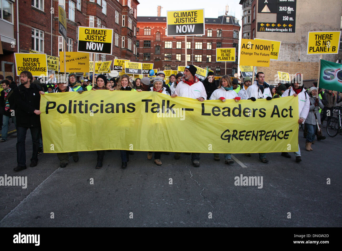 Demonstration against the environmental and ecological summit of ...