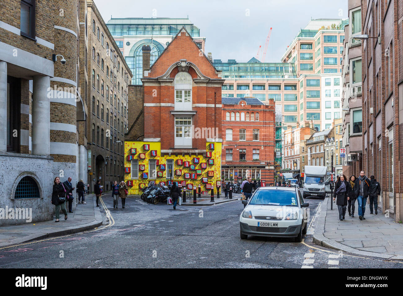 Alphabet street hi-res stock photography and images - Alamy