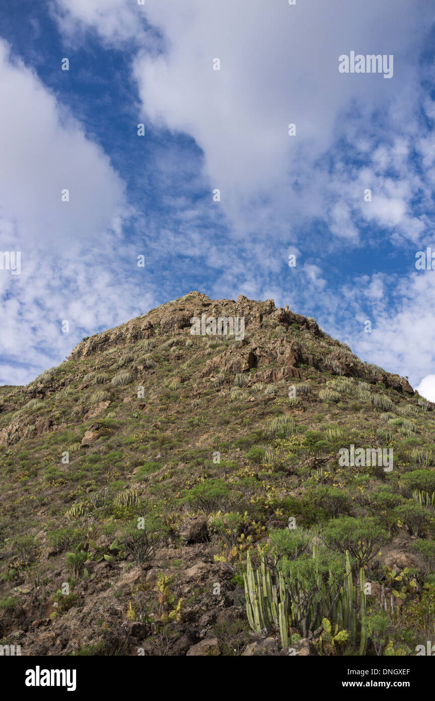 View whilst walking to the top of the Roque del Conde in Arona ...