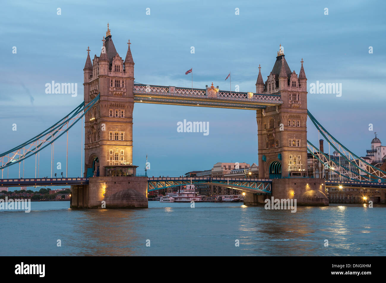 Old london bridge england famous english landmark river thames ...