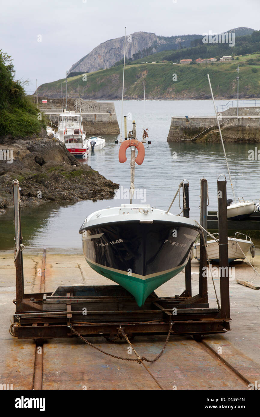 Mundaka, vizcaya, Basque country, northern Spain boat, ship Stock Photo ...