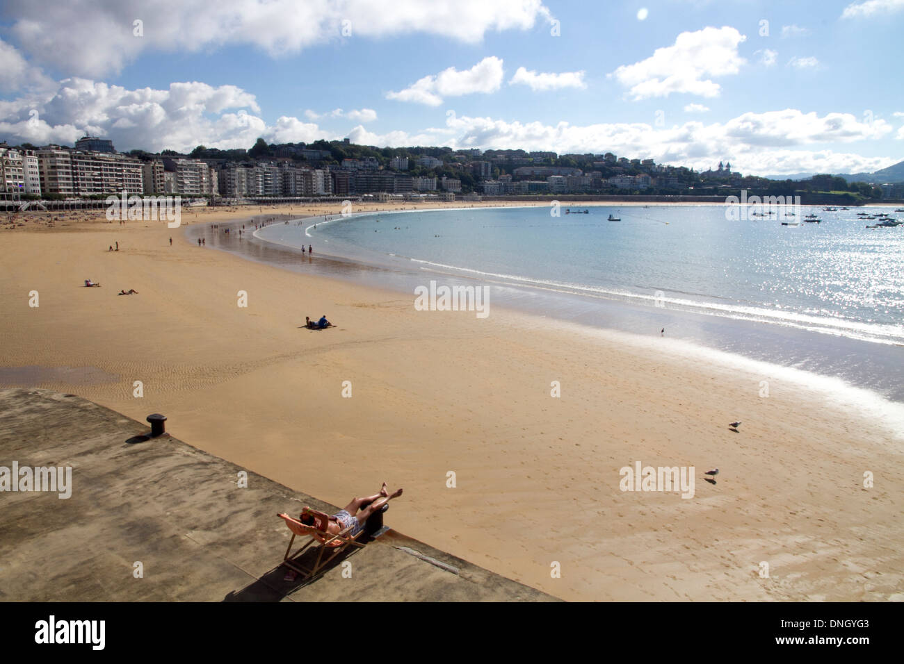 La concha beach san sebastian hi-res stock photography and images - Alamy