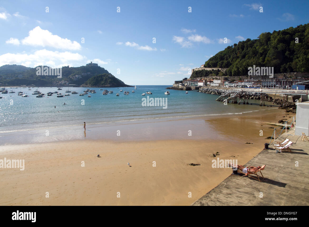 La concha beach spain hi-res stock photography and images - Alamy