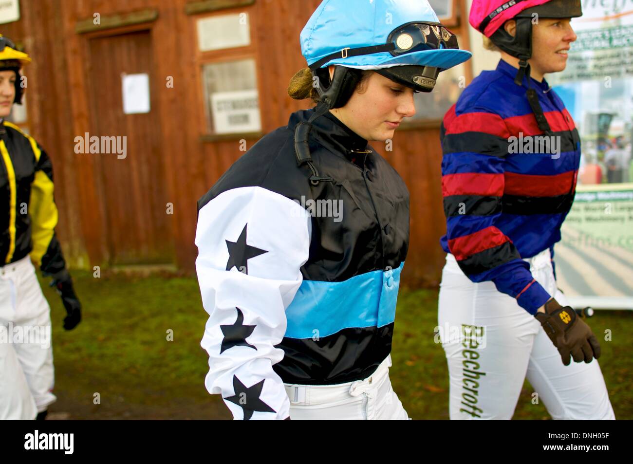 Cottenham Racecourse, Cambridgeshire, UK . 29th Dec, 2013. Point to ...