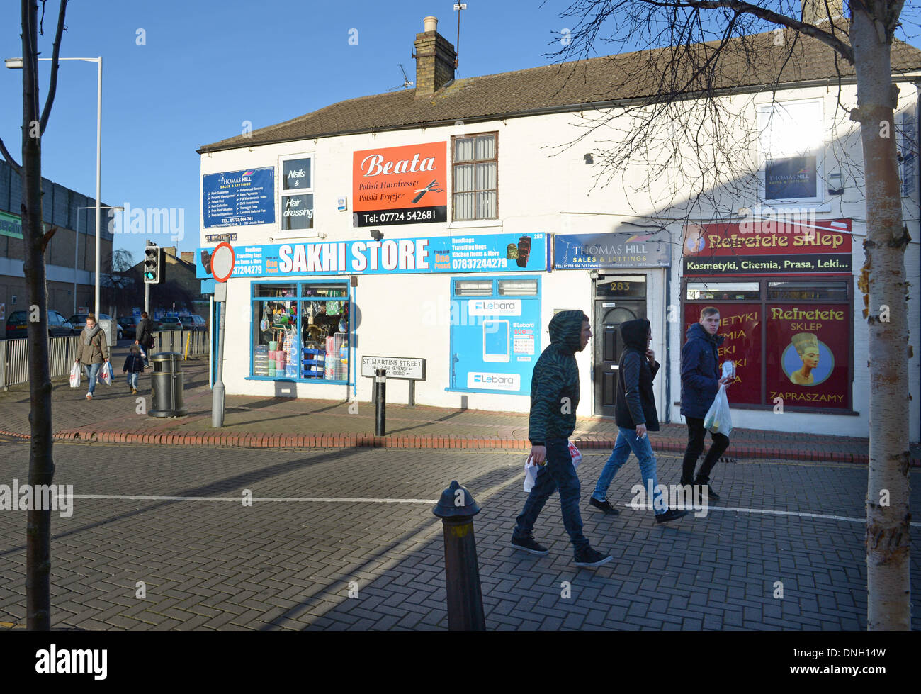 Cambridgeshire lincolnshire border hi-res stock photography and images ...