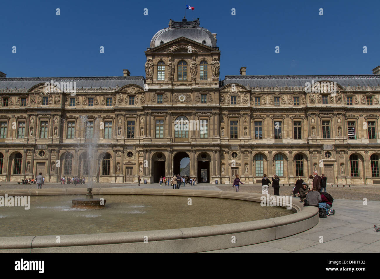 COURTYARD OF THE LOUVRE PALACE, MUSEUM OF THE LOUVRE, 1ST ...