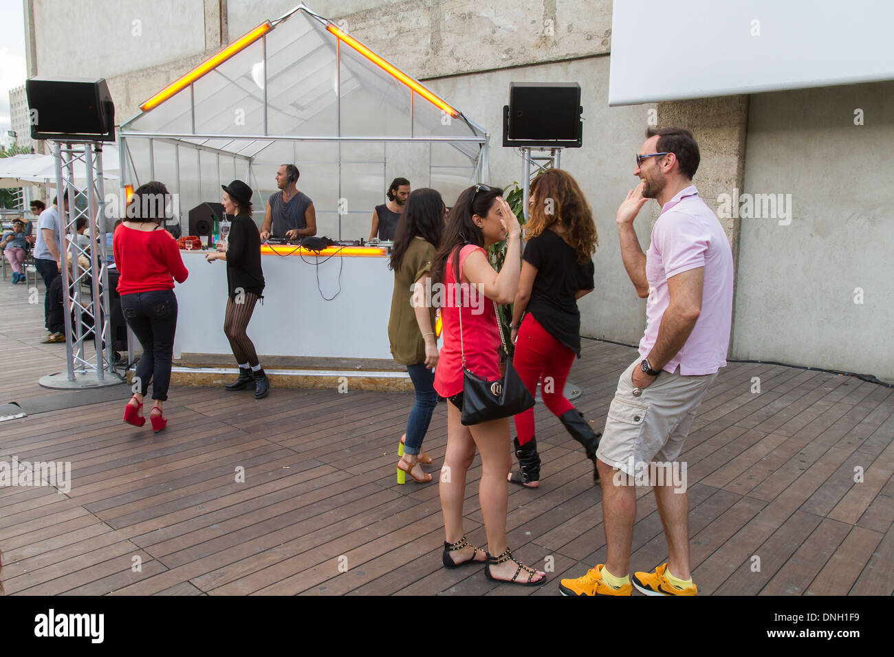 Paris france night dancing club hi-res stock photography and images - Alamy