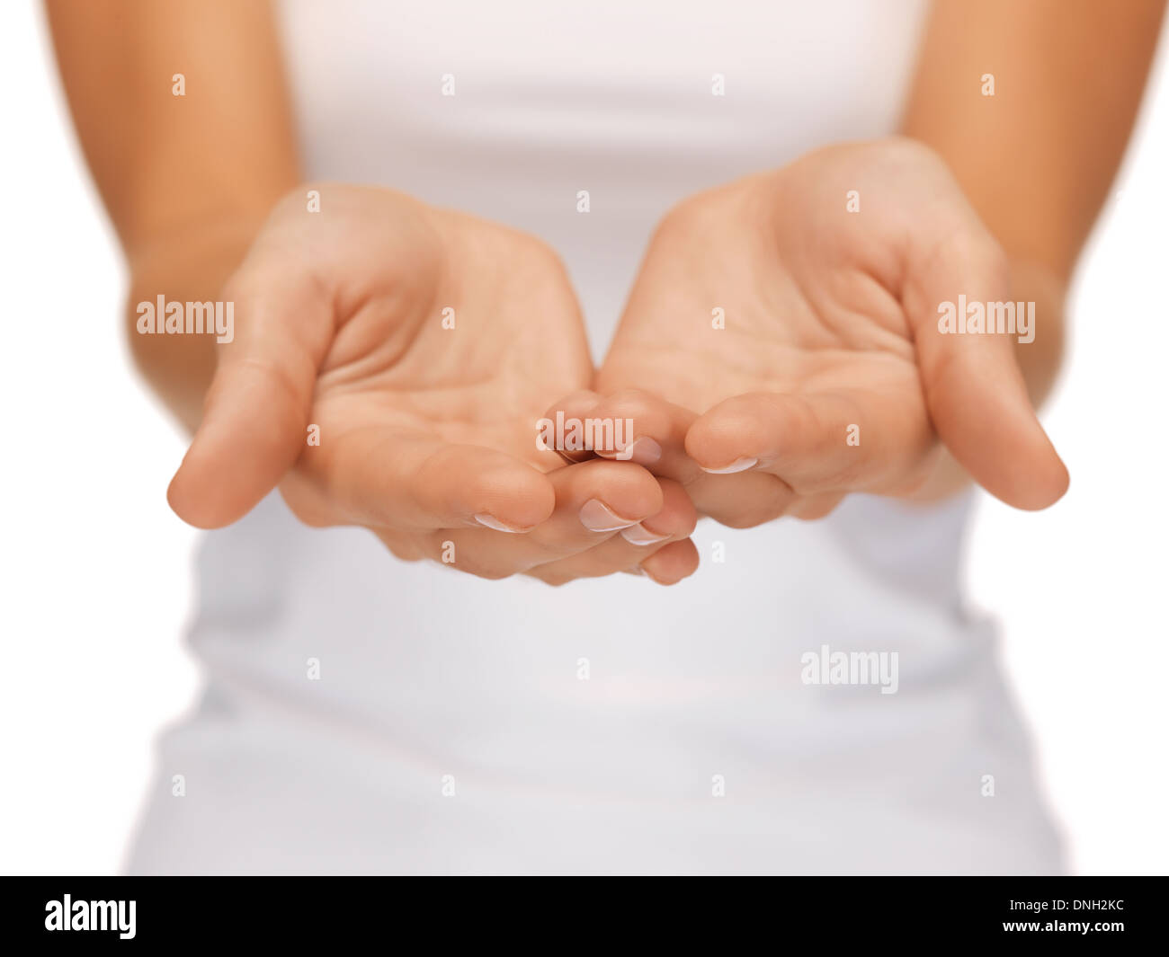 something on the palms Stock Photo - Alamy