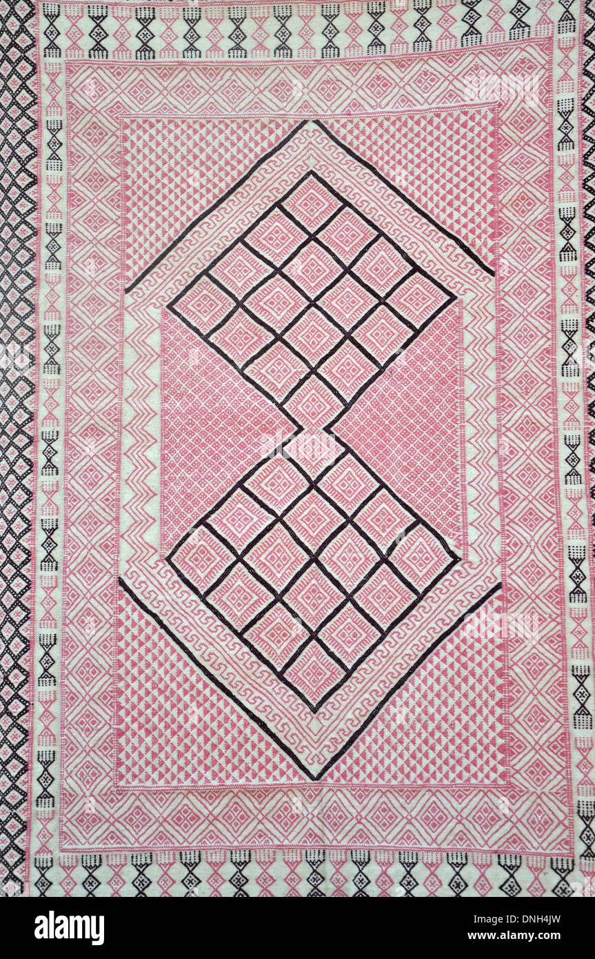 pink persian carpet from Tunisia Stock Photo - Alamy