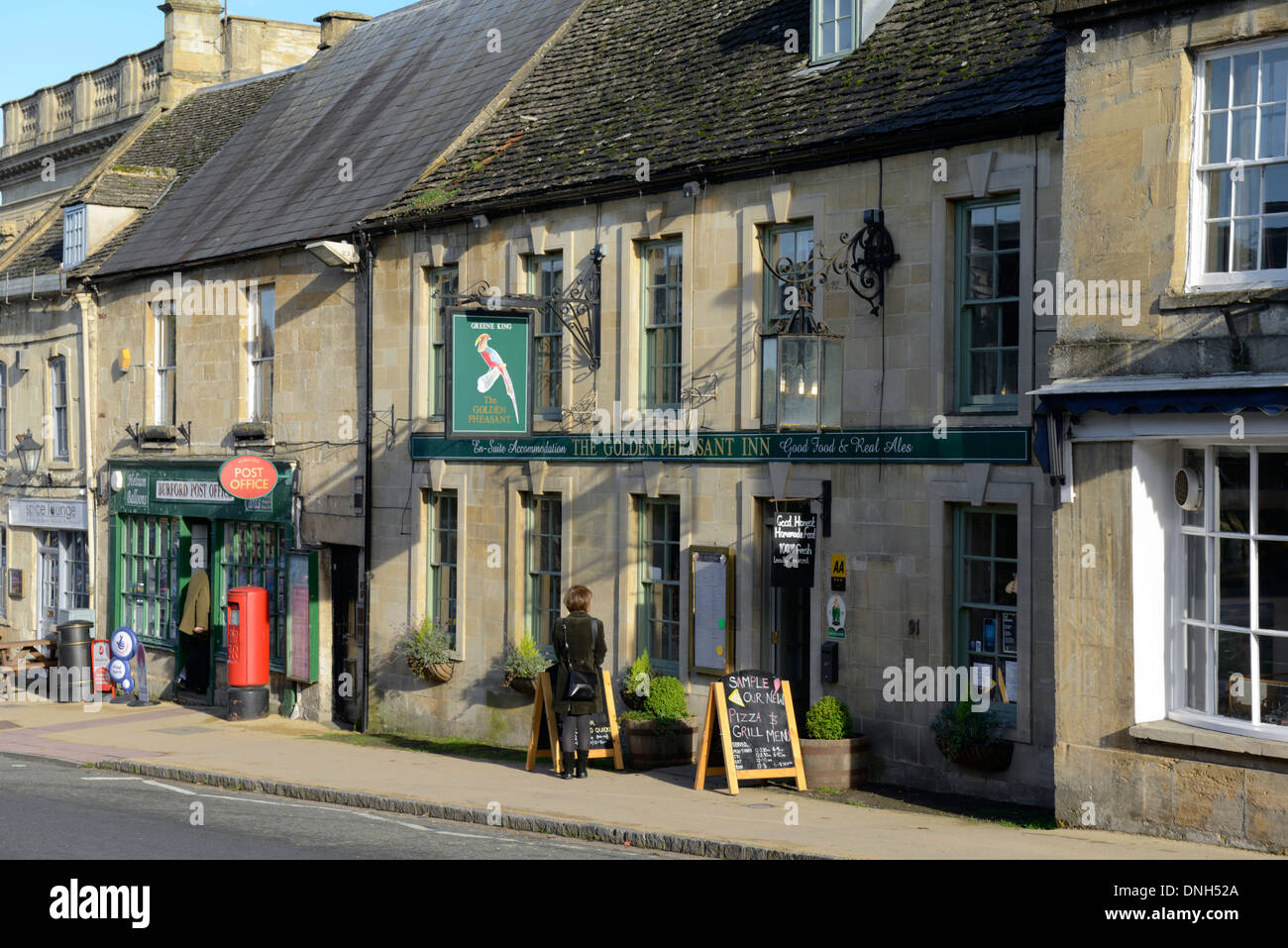 Golden Pheasant Pub, Public House, High Street, Burford, Cotswolds ...