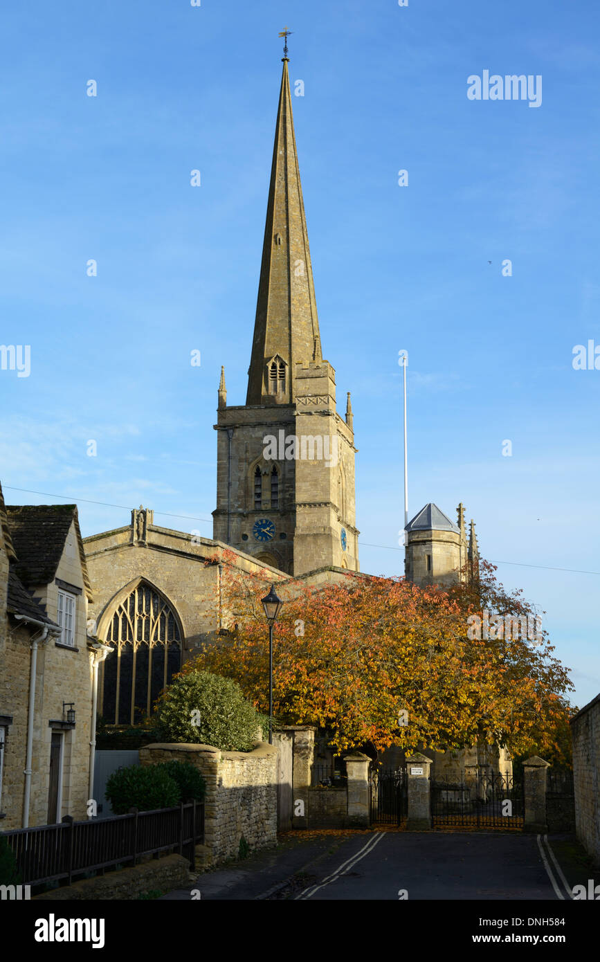St. John the Baptist Church, Burford, Cotswolds, Oxfordshire, England ...