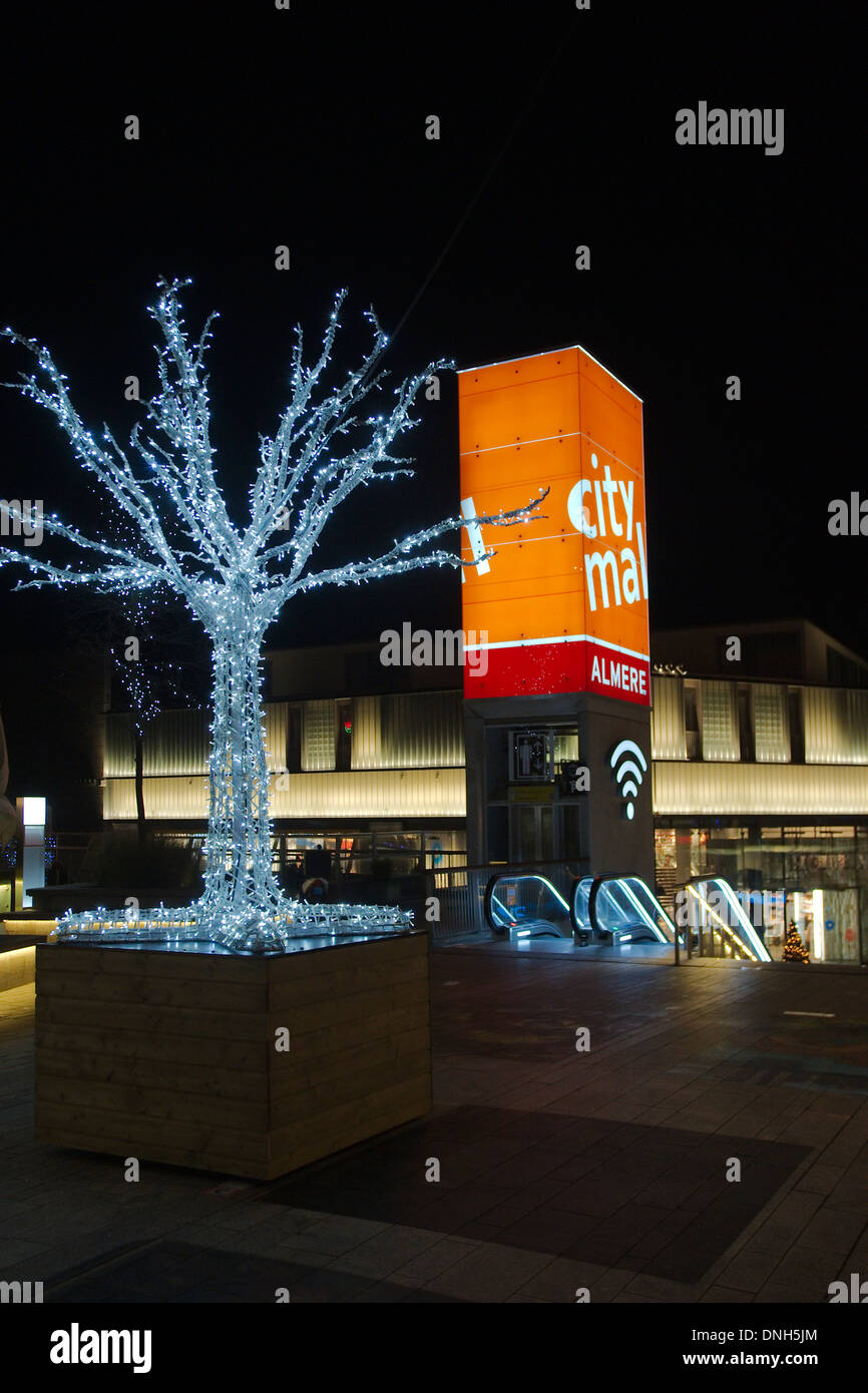 City mall night in almere hi-res stock photography and images - Alamy