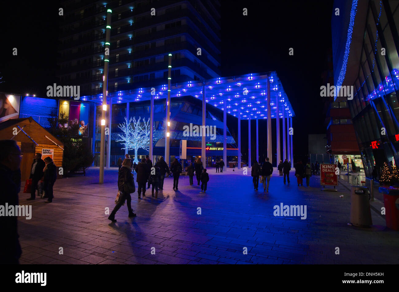 City mall night in almere hi-res stock photography and images - Alamy