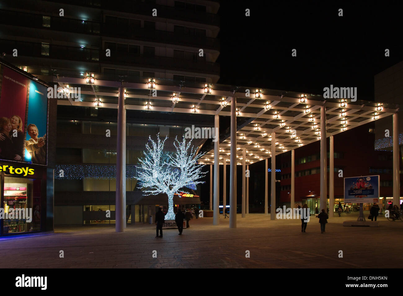 City mall night in almere hi-res stock photography and images - Alamy