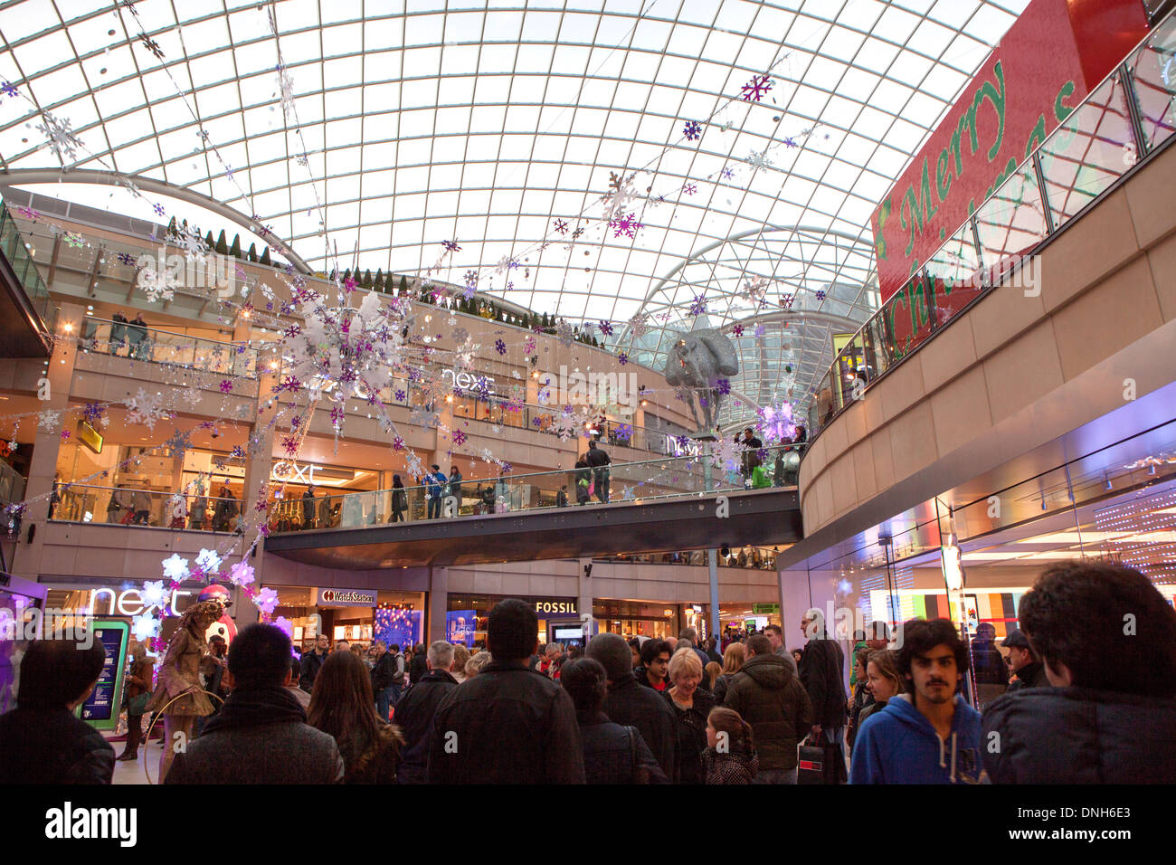 Trinity Leeds, a shopping and leisure centre in Leeds, England Stock ...