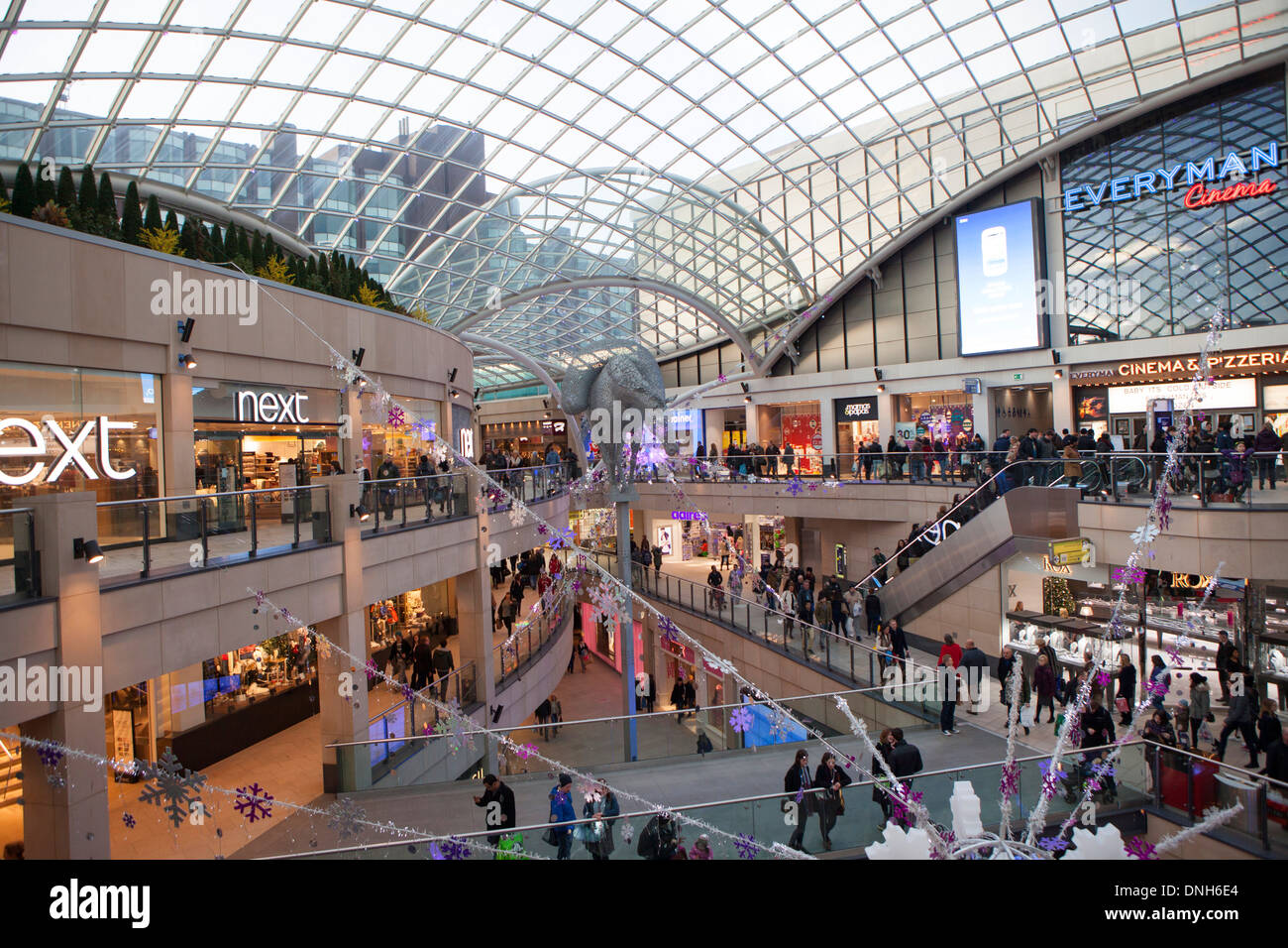 Trinity Leeds, a shopping and leisure centre in Leeds, England Stock ...