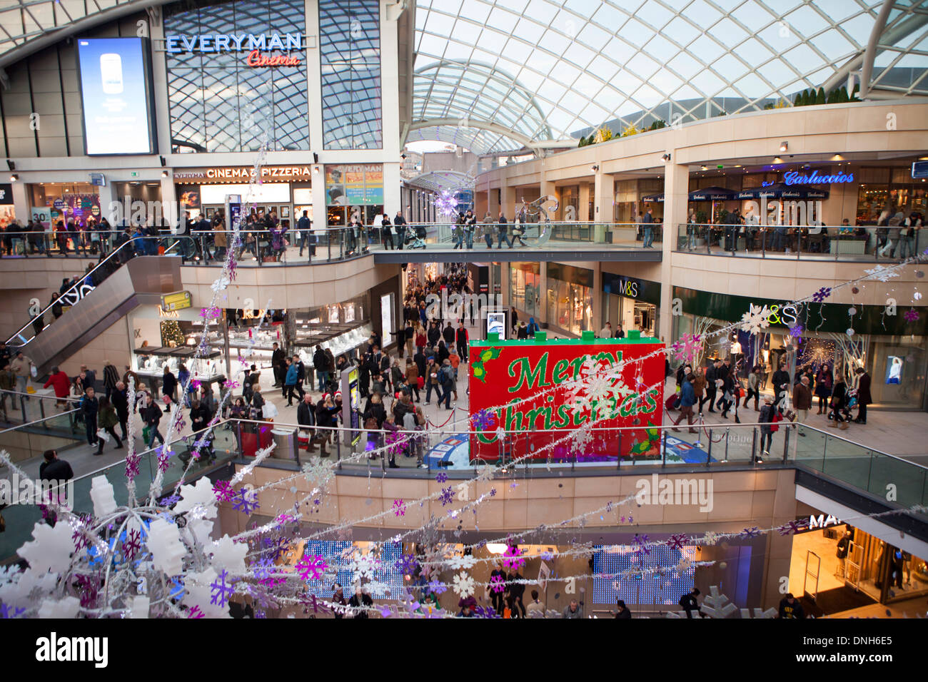 Trinity Leeds, a shopping and leisure centre in Leeds, England Stock ...