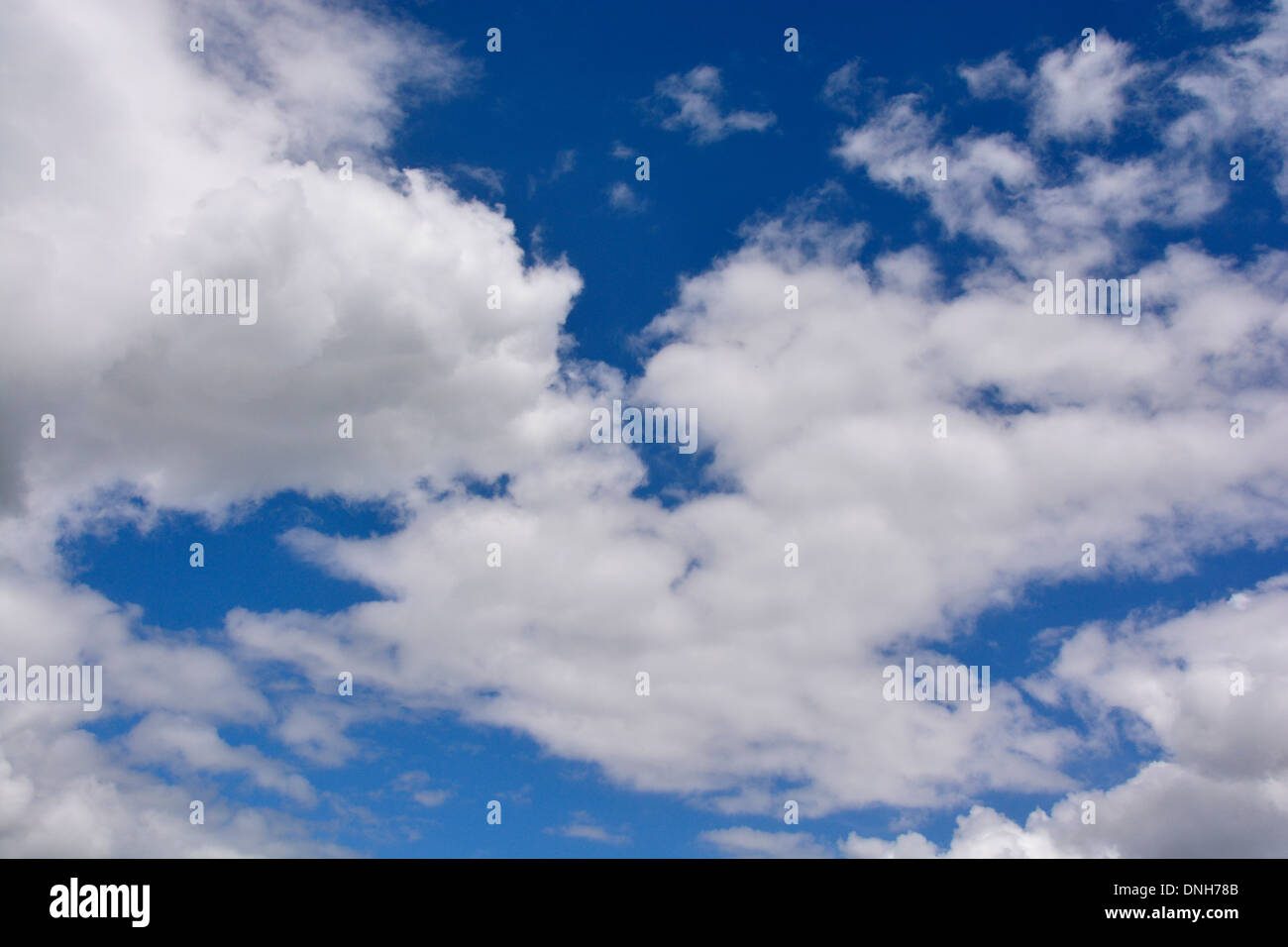 Blue sky and clouds landscape Stock Photo - Alamy