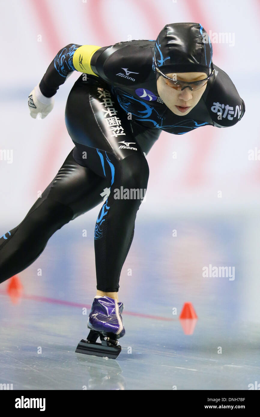 Nagano, Japan. 28th Dec, 2013. Shoko Fujimura (JPN) Speed Skating ...