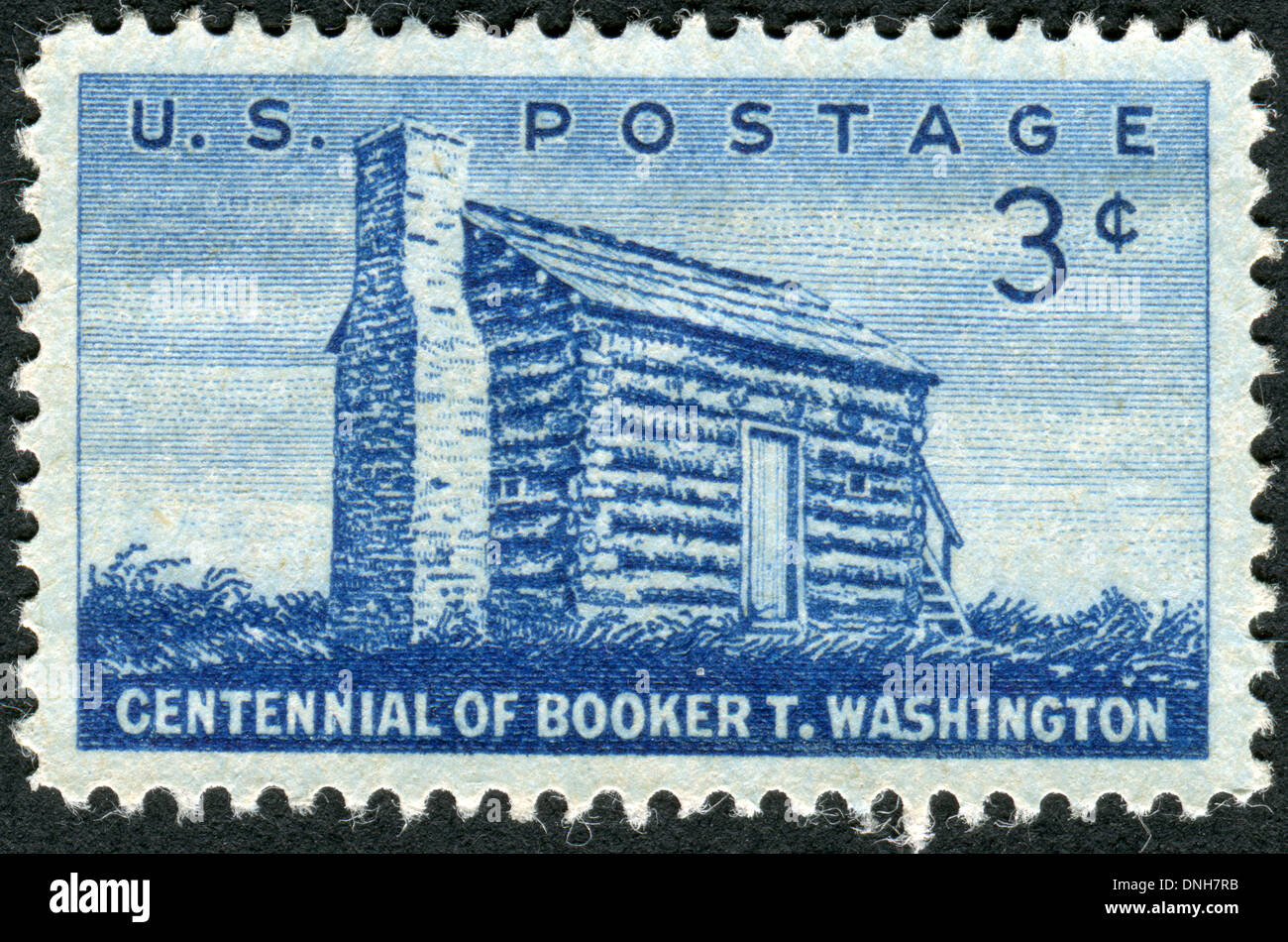 Booker t washington cabin hi-res stock photography and images - Alamy